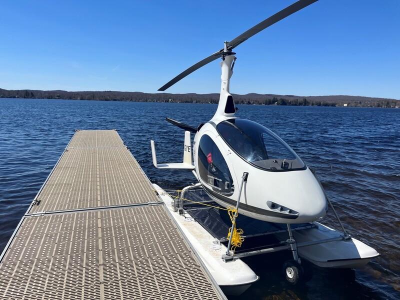 The Cavalon with amphibious floats now officially certified in Canada ...