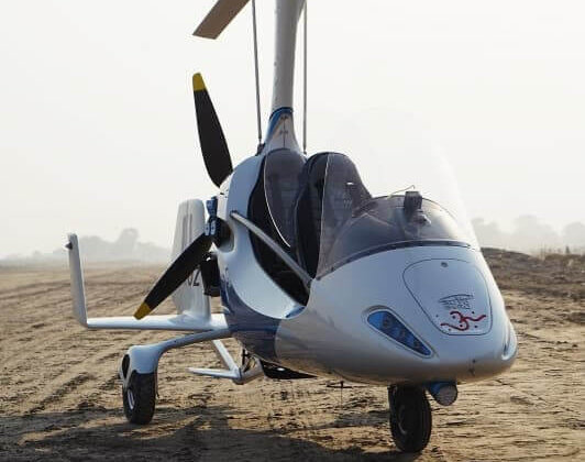 Succesful launch of gyroplane flying in India - AutoGyro