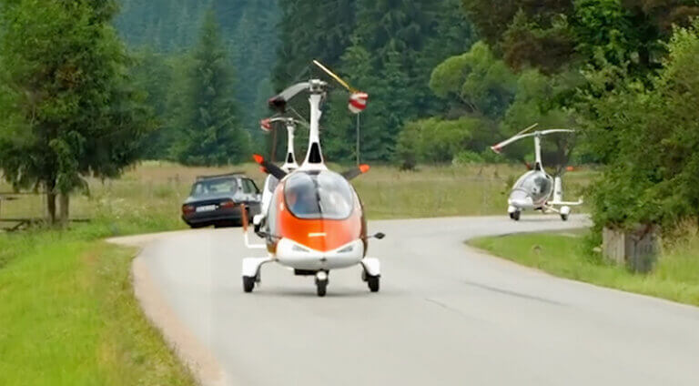 WORLD'S FIRST HYBRID FLYING CAR | THE GYROMOTION - AutoGyro